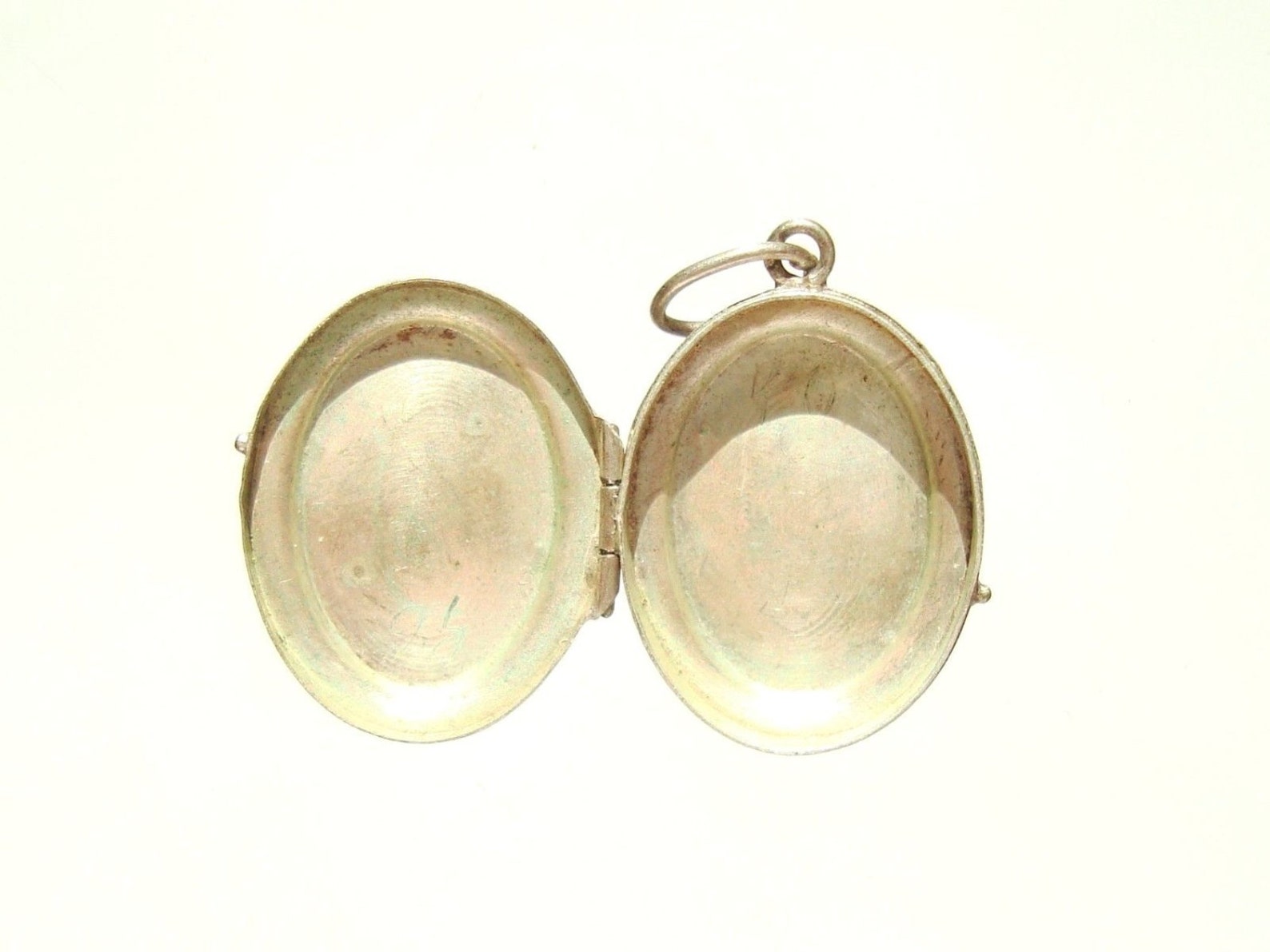 Reliquary Silver Vintage Open Locket Religious Pendant Jewelry - Etsy