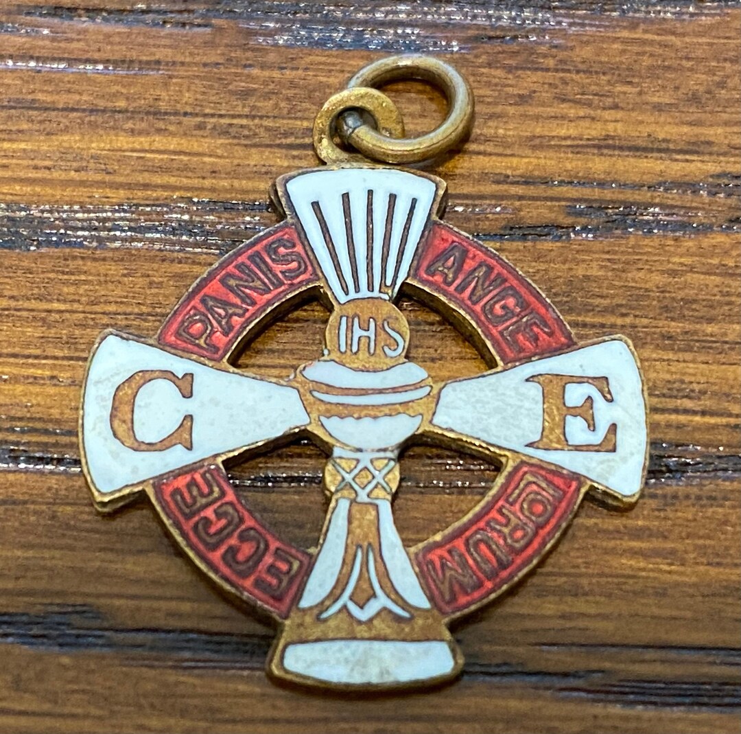 Vintage ECCE PANIS Bread of Life Celebrate the Eucharistic - Etsy