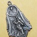 Saint Christopher Scapular Vintage Sterling Religious Medal - Etsy