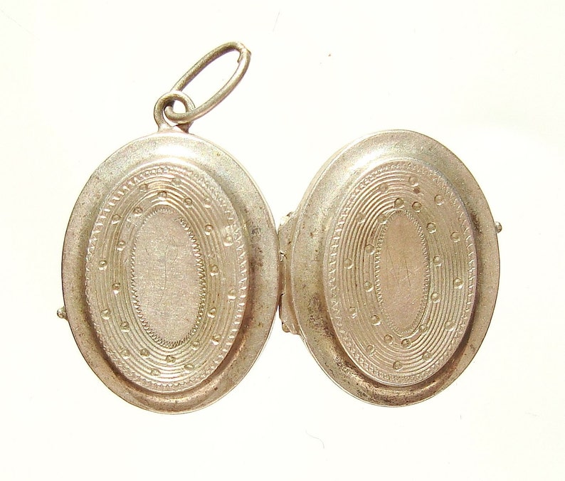 Reliquary Silver Vintage Open Locket Religious Pendant Jewelry | Etsy