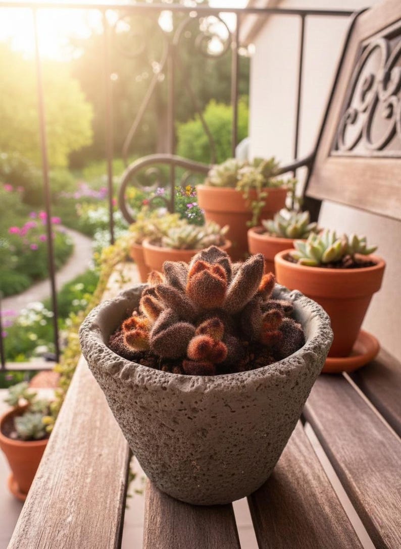 Teddy Bear Succulent Live Plant, 2 Inch Kalanchoe in Nursery Pot - Etsy