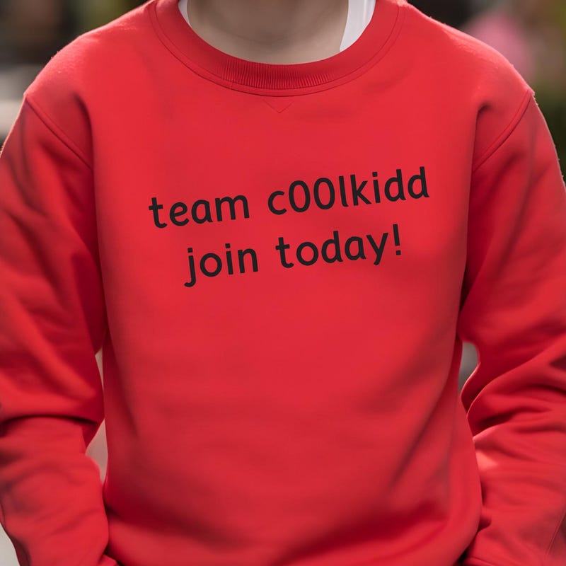 Team Coolkid Shirt - Etsy
