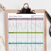 Colorful A Peek Into the Week PDF Printable File Instant Digital ...