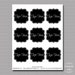 Editable Black Lacey Labels/tags 2 PDF Files & 1 PNG - Etsy