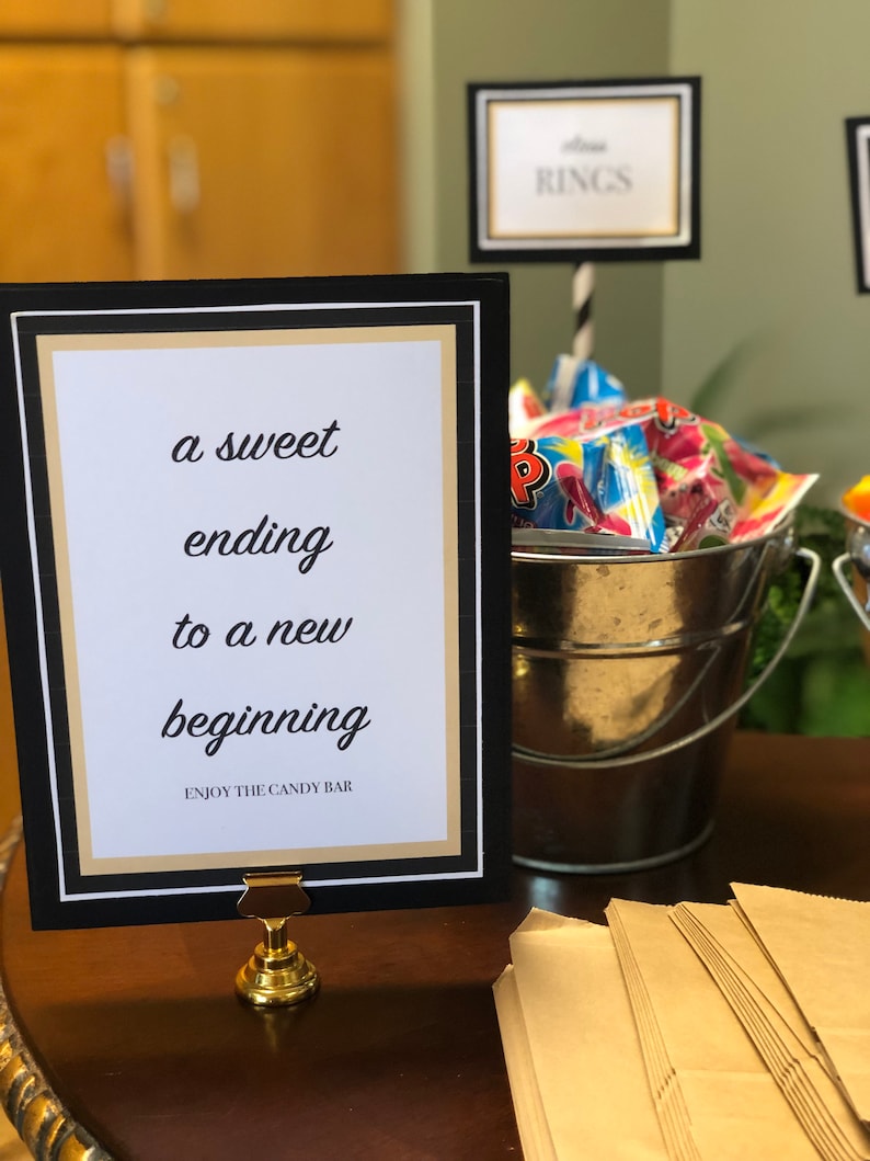 Printable Candy Bar Signs, Graduation, Grad Party Decor, Graduation ...