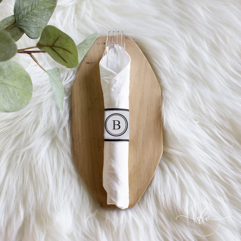 Paper Napkin Rings - Etsy