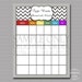 Editable Homework Chart - PDF Printable File - Instant Digital Download ...