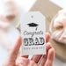Congrats Grad Gift Tags, Graduation Gift, Bag Tags, Graduation Party ...