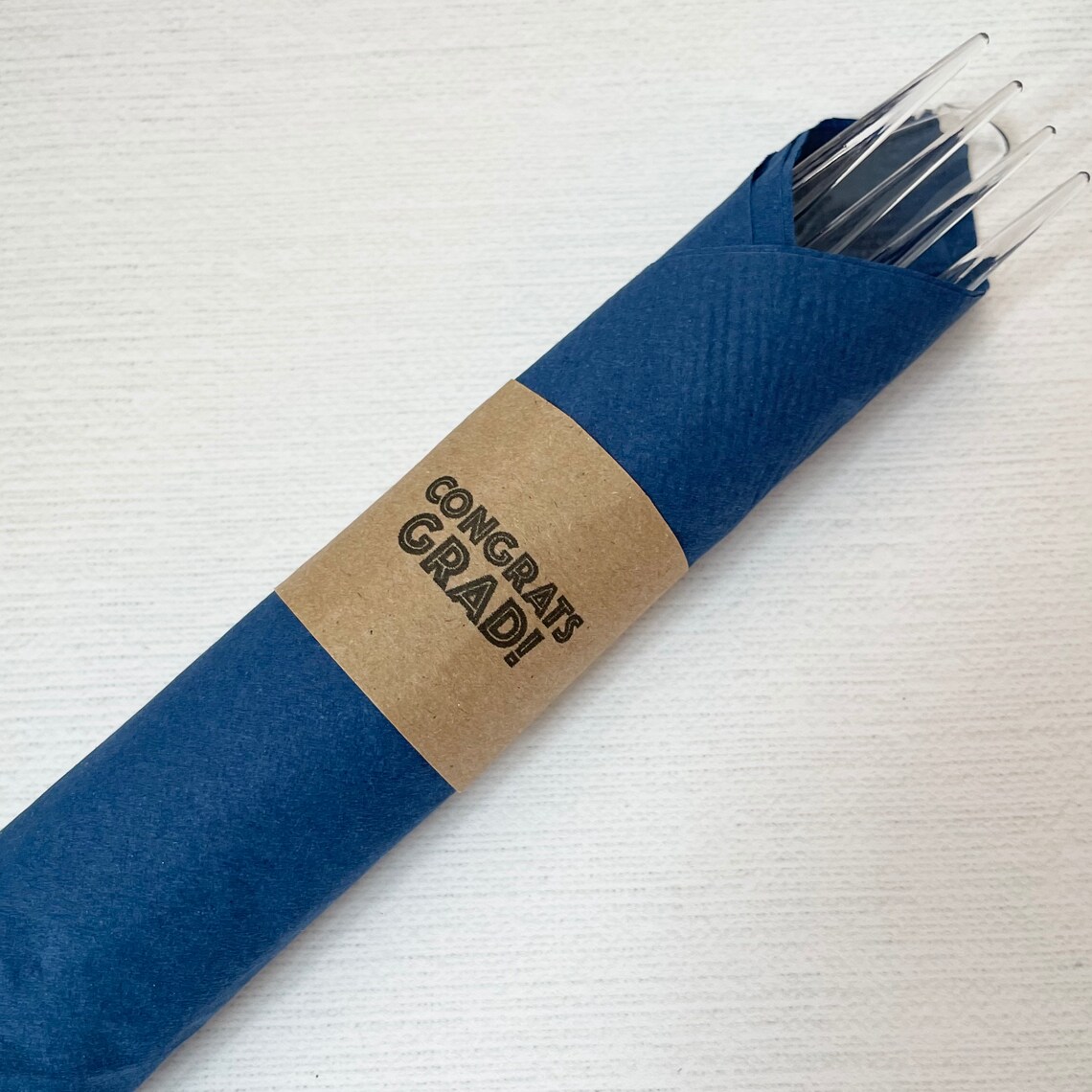 Printable Congrats Grad Party Silverware Wrappers Grad Party - Etsy