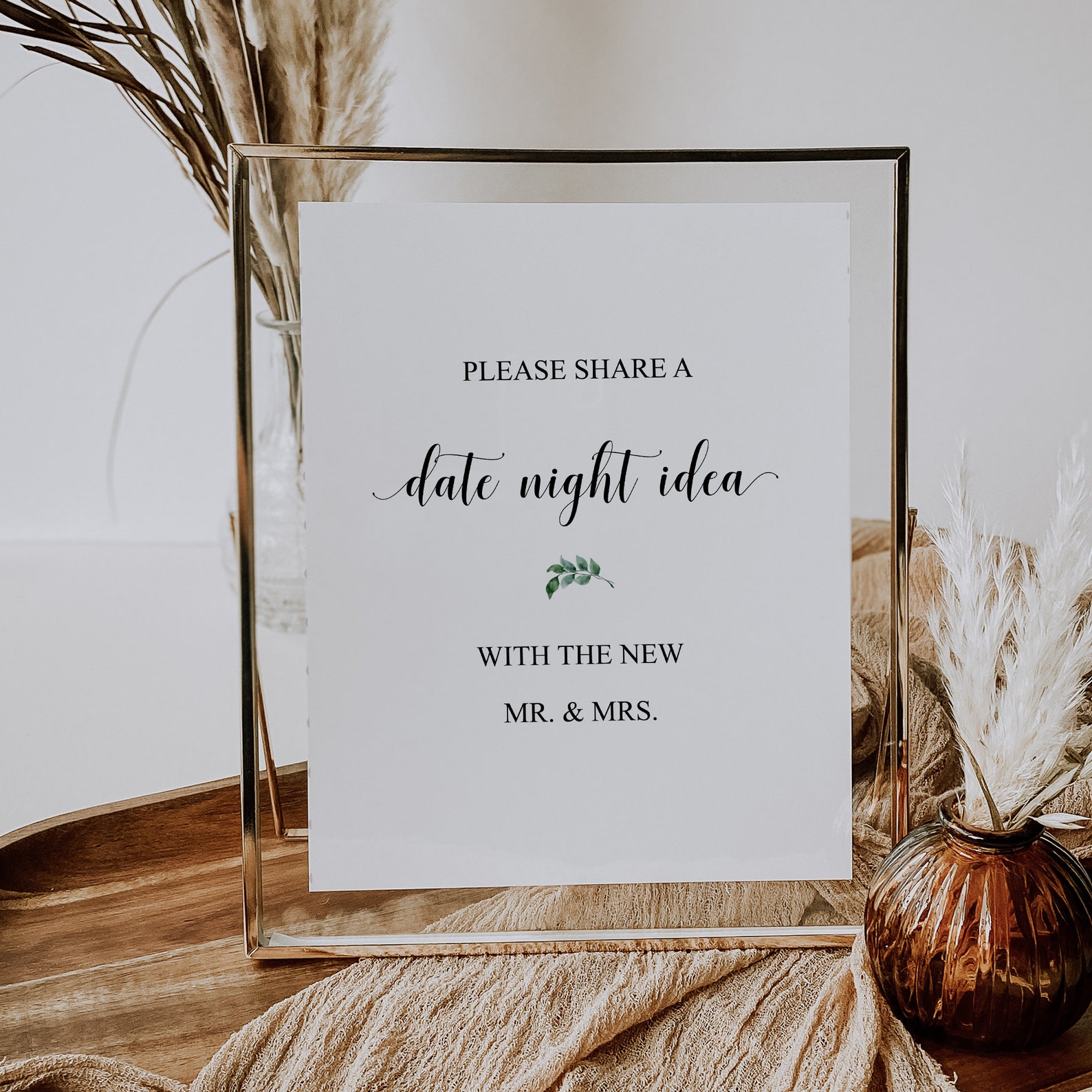 Printable Date Night Sign Wedding Sign Shower Sign Party - Etsy