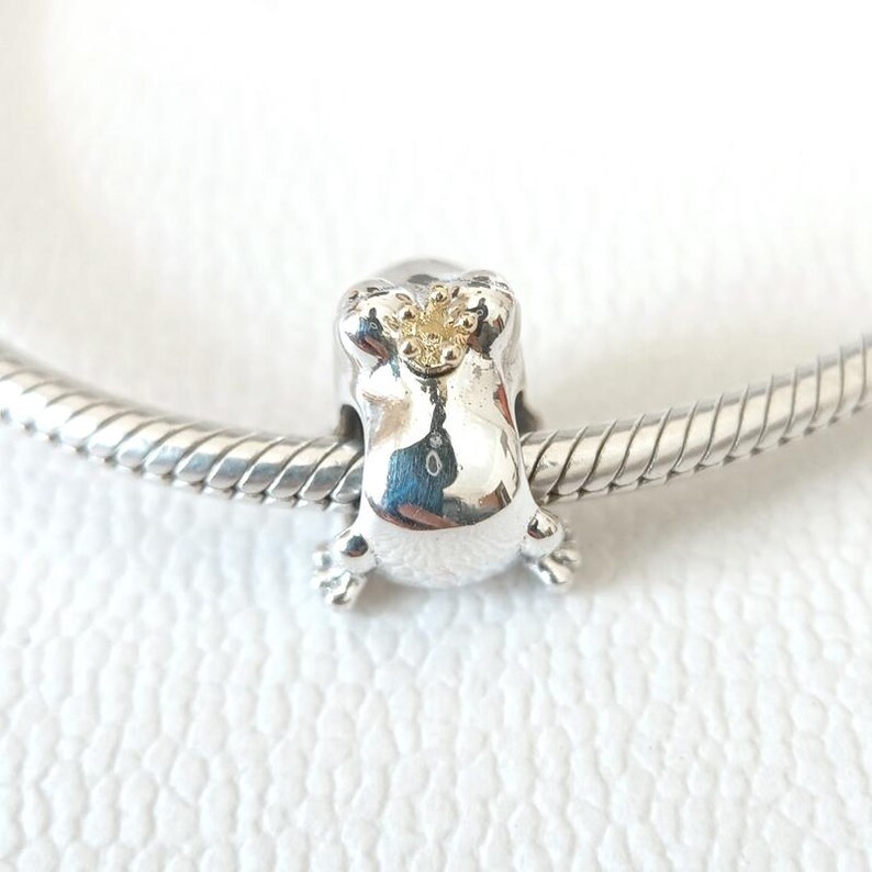 Disney Frog Prince Charm, Sterling Silver European Bead - Etsy