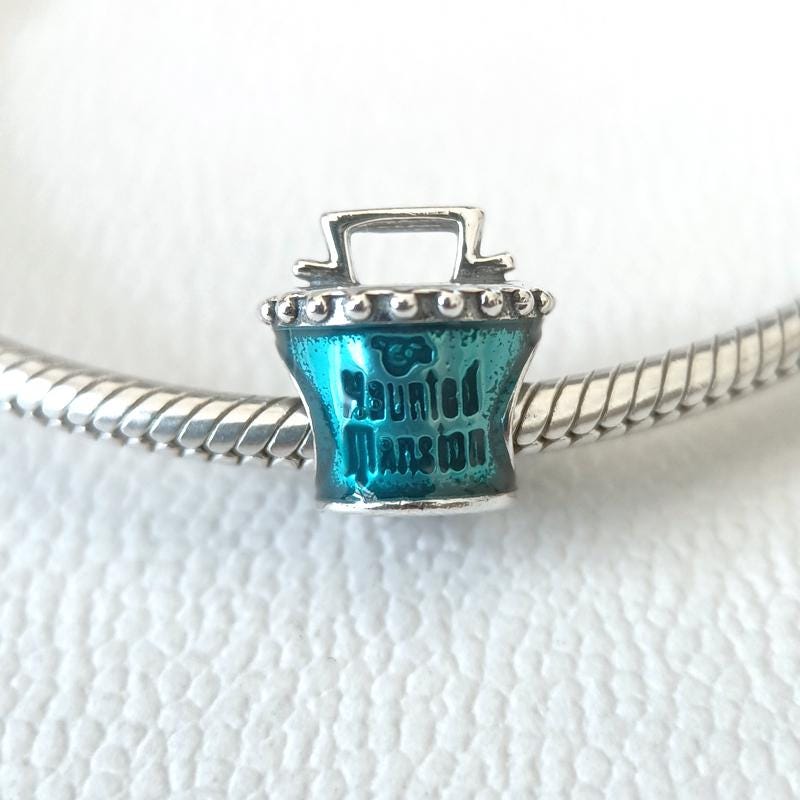 Haunted Mansion Hatbox Ghost Sterling Silver Charm - Pandora Style - Etsy