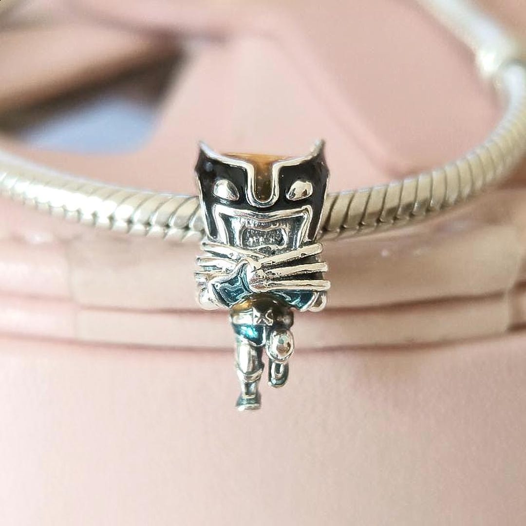 Marvel Wolverine Charm:for Pandora Compatible Charm Bracelet Sterling ...