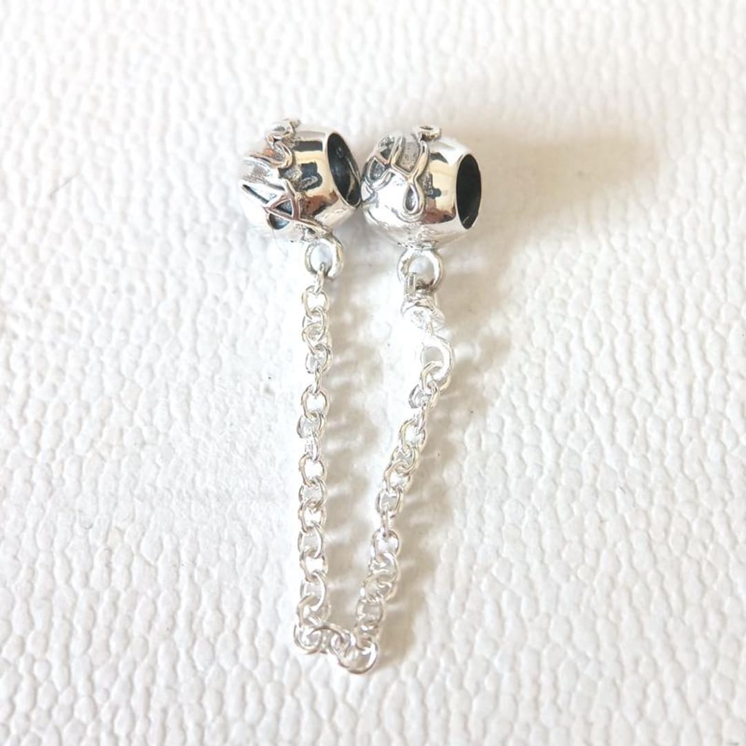 Family Forever Thread Safety Chain Charm:compatible Pandora Charm ...