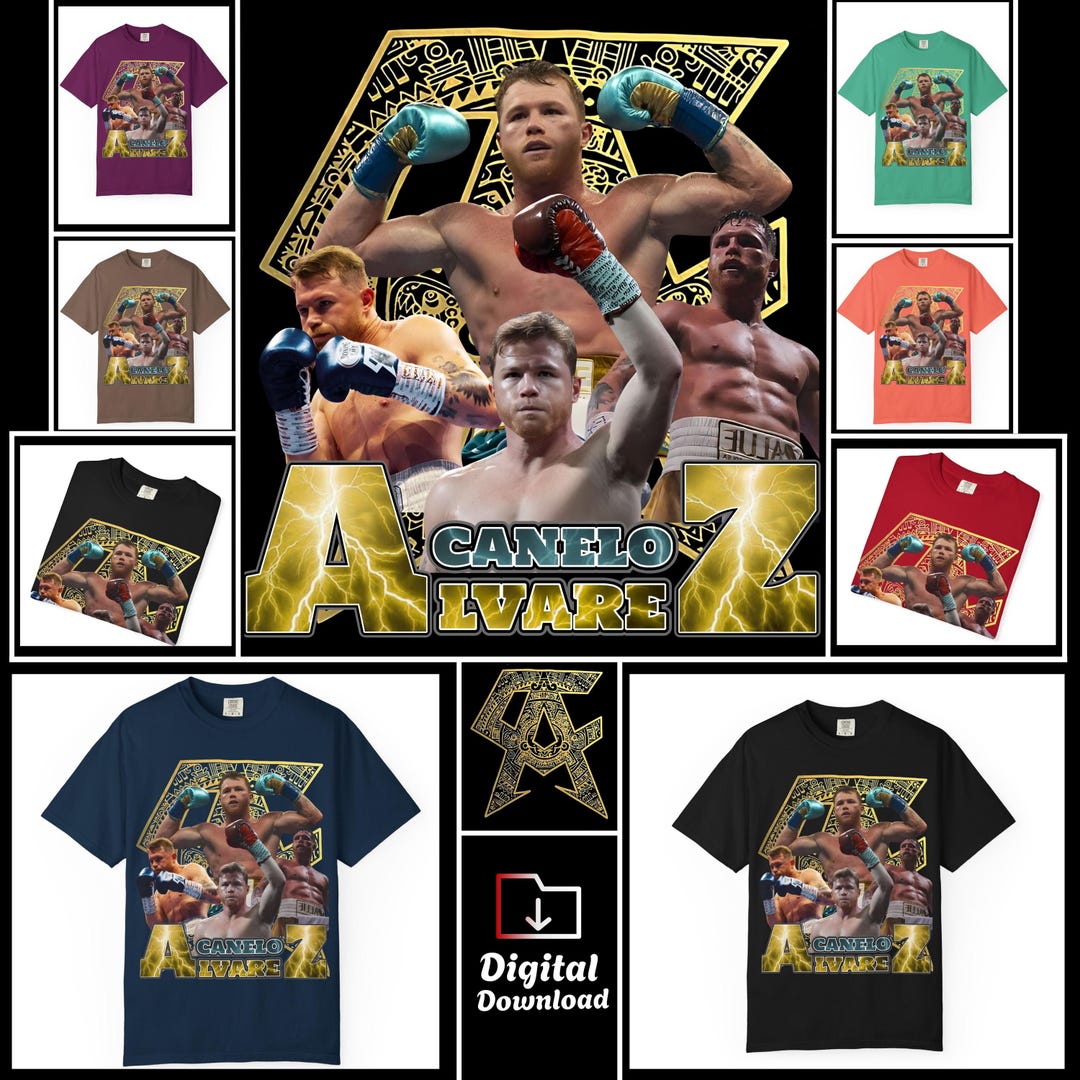 Canelo Alvarez T-shirt Design PNG, Saul Canelo Alvarez Vs Terrance ...