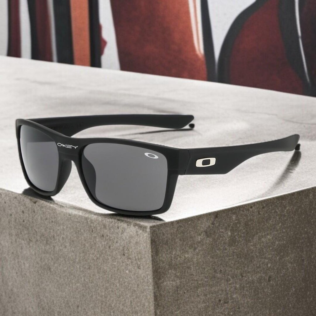 Oakley TWO FACE Black - Grey POLARIZED Sunglasses 9189-46 - Etsy