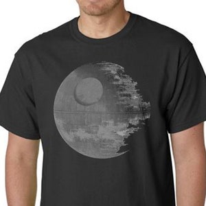 DEATH STAR T Shirt - Star Wars Gift - Return of the Jedi Shirt - Star ...