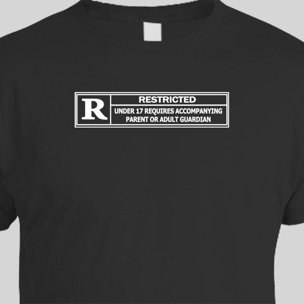 Funny Rated R Tshirts - Etsy