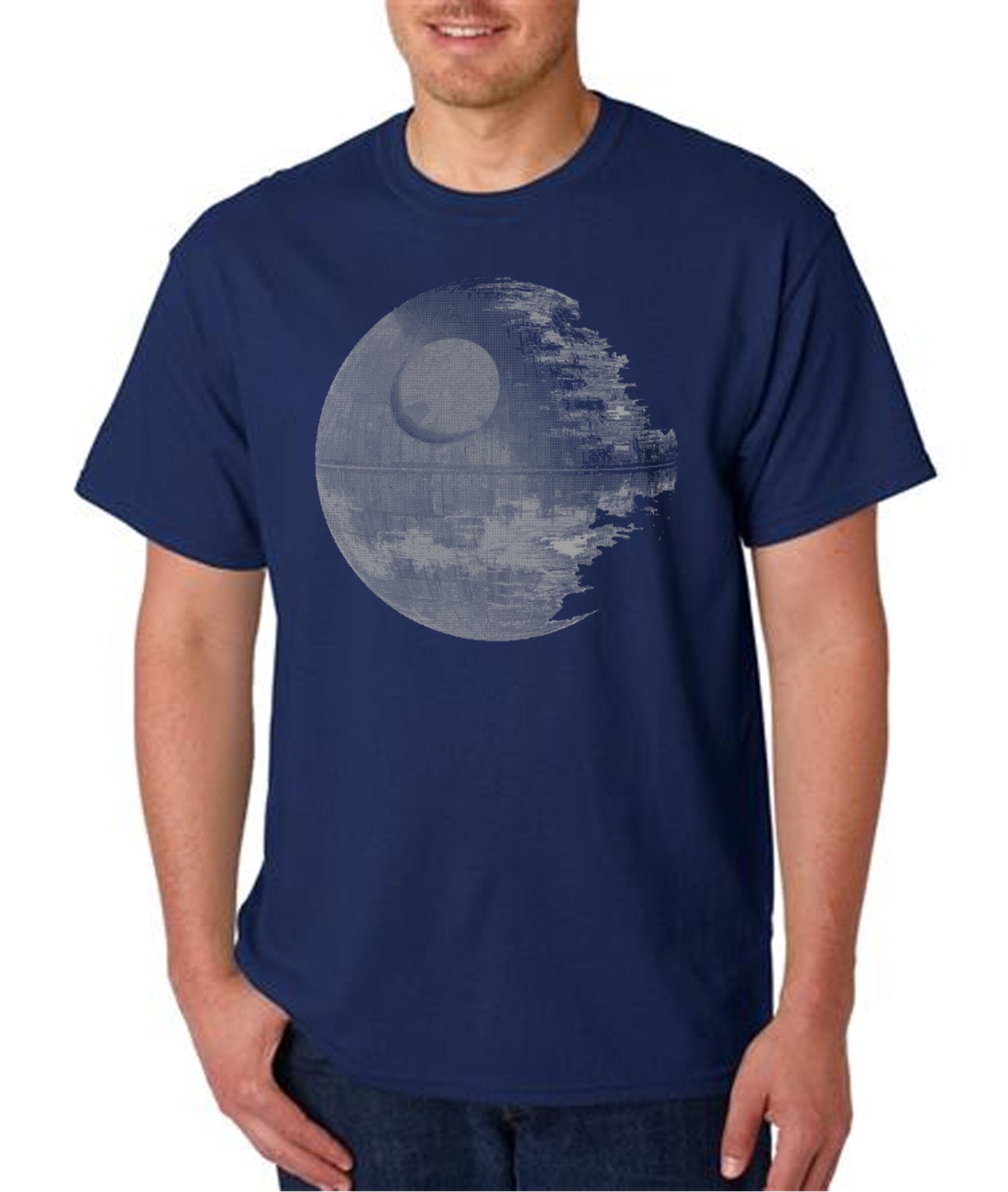 Death Star Graphic T-shirt - Star Wars Return of the Jedi - Etsy