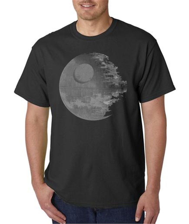 Death Star Graphic T-shirt - Star Wars Return of the Jedi - Etsy