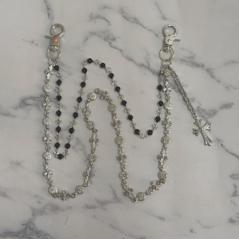 Jeans With Chains - Etsy