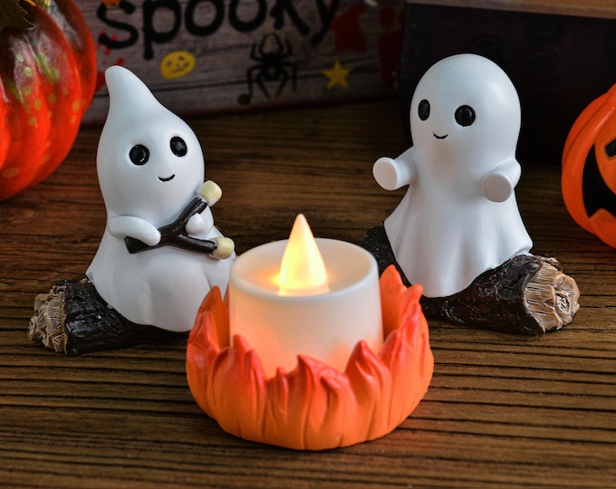 Mini Ghosts, Set 2 Psc, Adorable Pet, Halloween Gift, Spooky, Spirit in ...