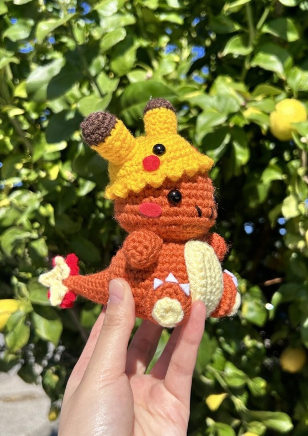 Tiny Charmander Crochet Pattern – Amigurumi PDF Toy,charmander ...