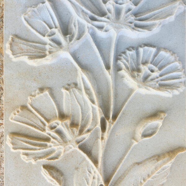 Botanical Bas Relief - Etsy