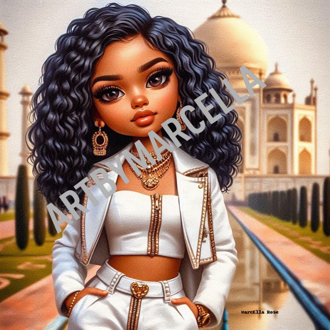 Anime Chibi Travel Art | Famous Landmarks (digital Download) - Etsy