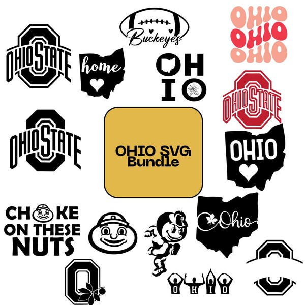 Ohio State Buckeyes Svg - Etsy