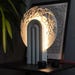 Modern Moon Table Lamp – Minimalist LED Light for Bedroom, Warm ...