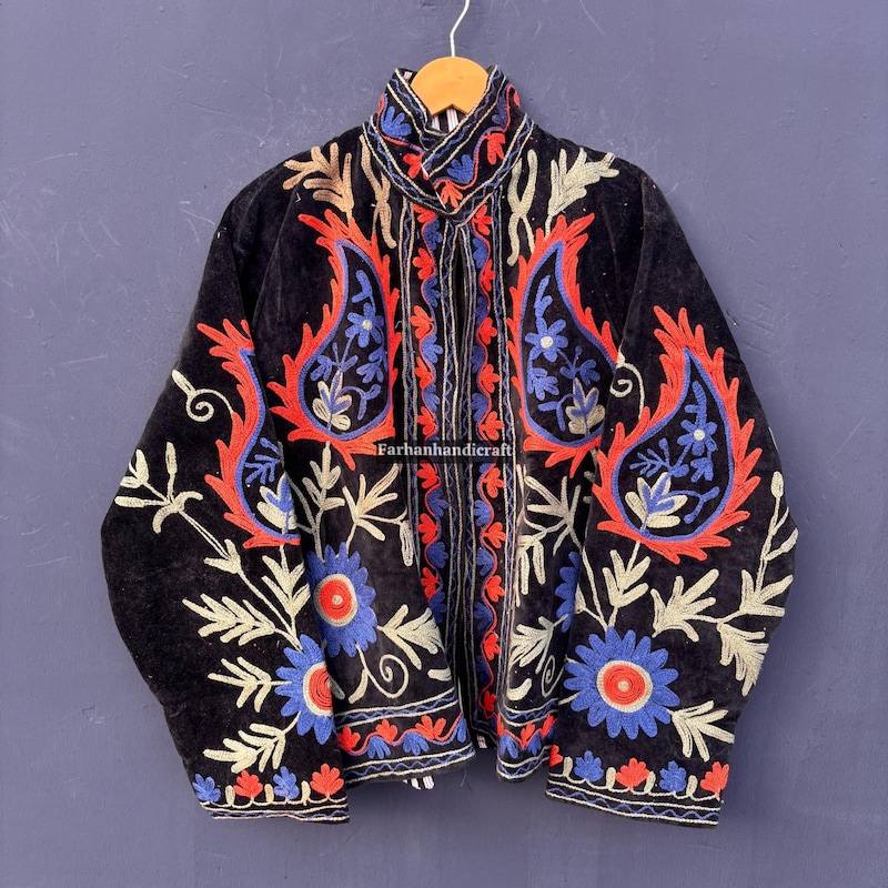 Colourful Velvet Coats - Etsy