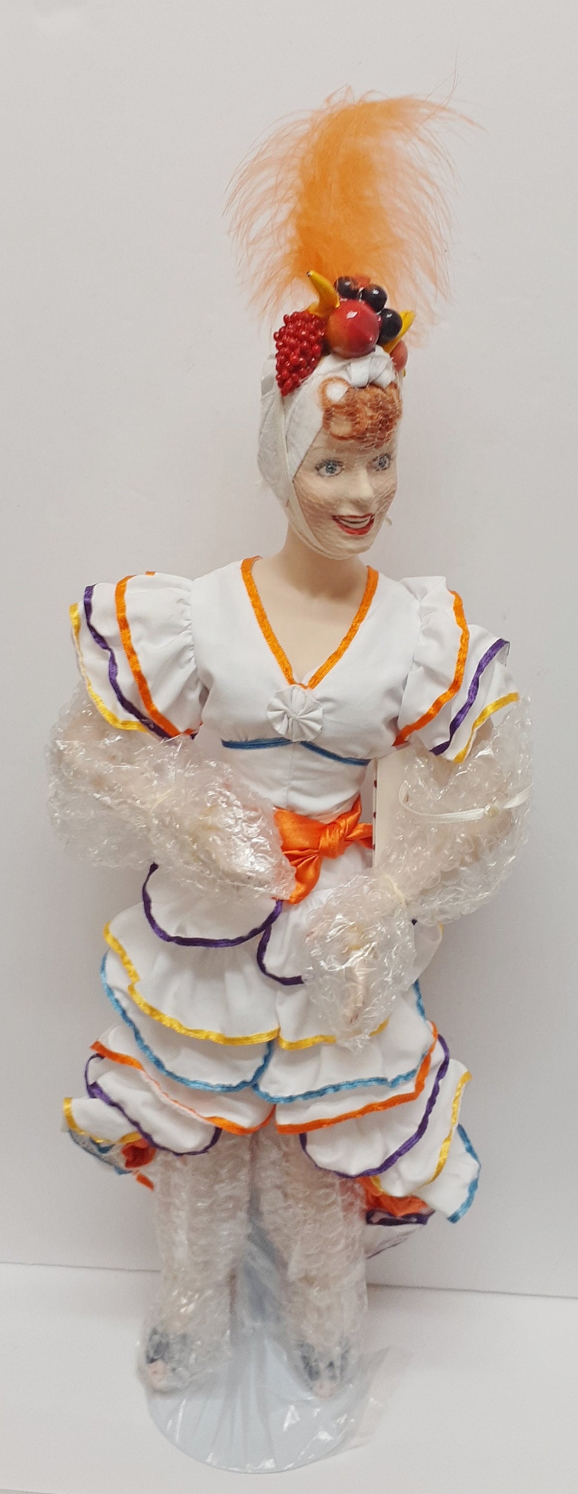 Lucy CARMEN MIRANDA Lucille Ball Doll Hamilton Coll W Coa 19" Ltd 2945E ...