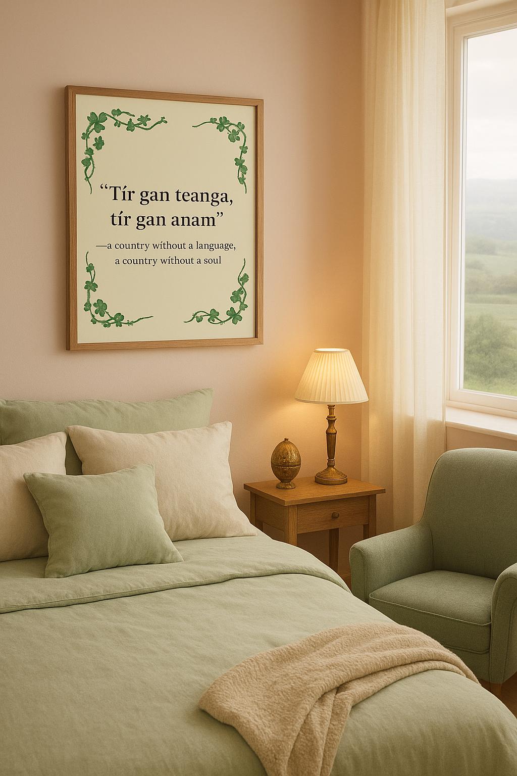 Irish Wall Art Irish Language Art Irish Quote Digital Irish Art Ireland ...
