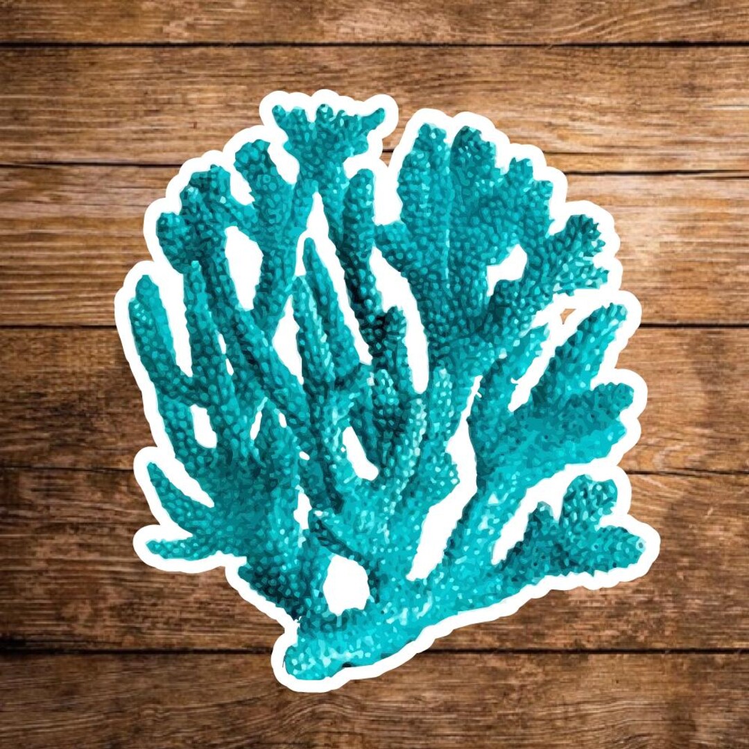 Coral 1 (sticker) - Etsy