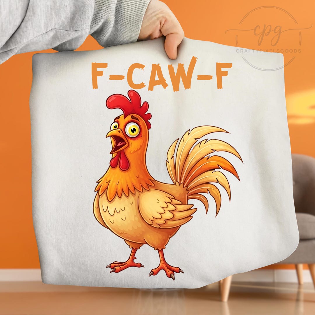 Funny Screaming Chicken Clipart: Meme Rooster PNG (digital Download) - Etsy