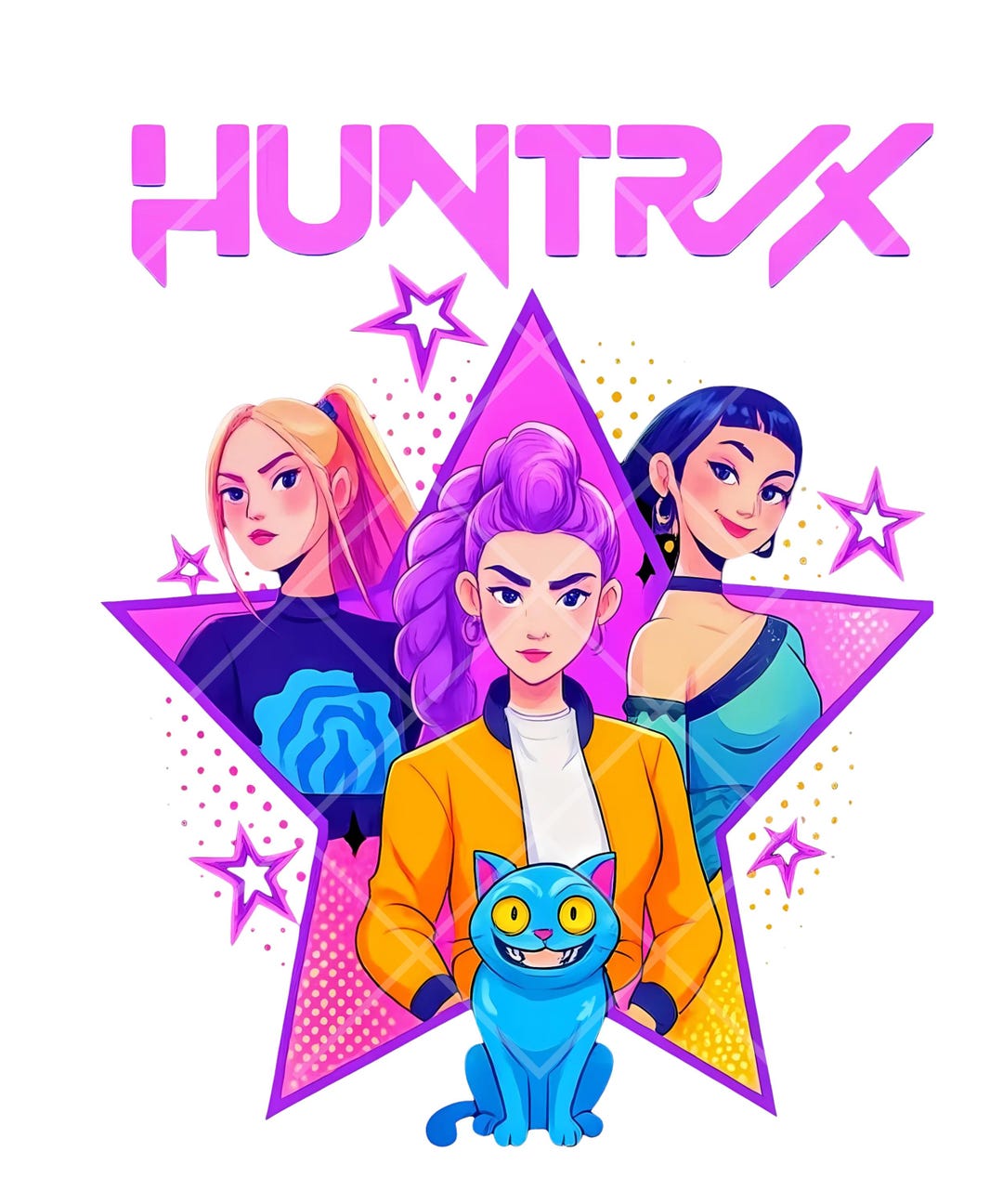 Kpop Huntrix PNG, Demon Hunters PNG, Saja Girls PNG, Derpy Tiger ...
