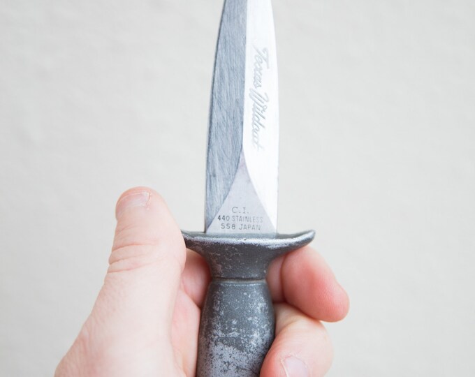 Vintage Texas Wildcat Boot Knife Dagger Without Sheath Clip Made in ...