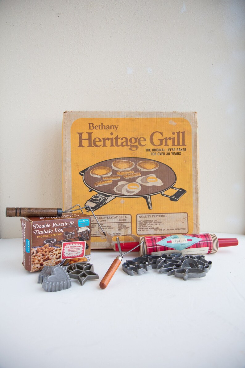 Bethany Heritage Lefse Grill Nordic Ware Double Rosette - Etsy