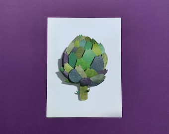 Paper Turnip 5x7in Print | Etsy