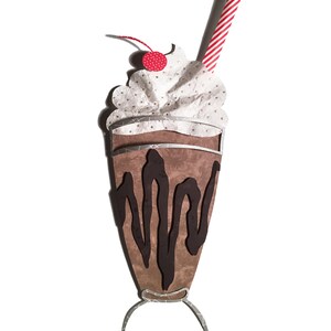 Paper Chocolate Milkshake - 5x7in Print - Etsy