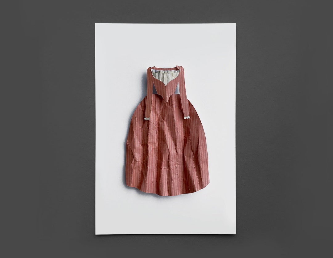 Hamilton Schuyler Sister Papercut Broadway Angelica Dress Print 5.5x8 ...