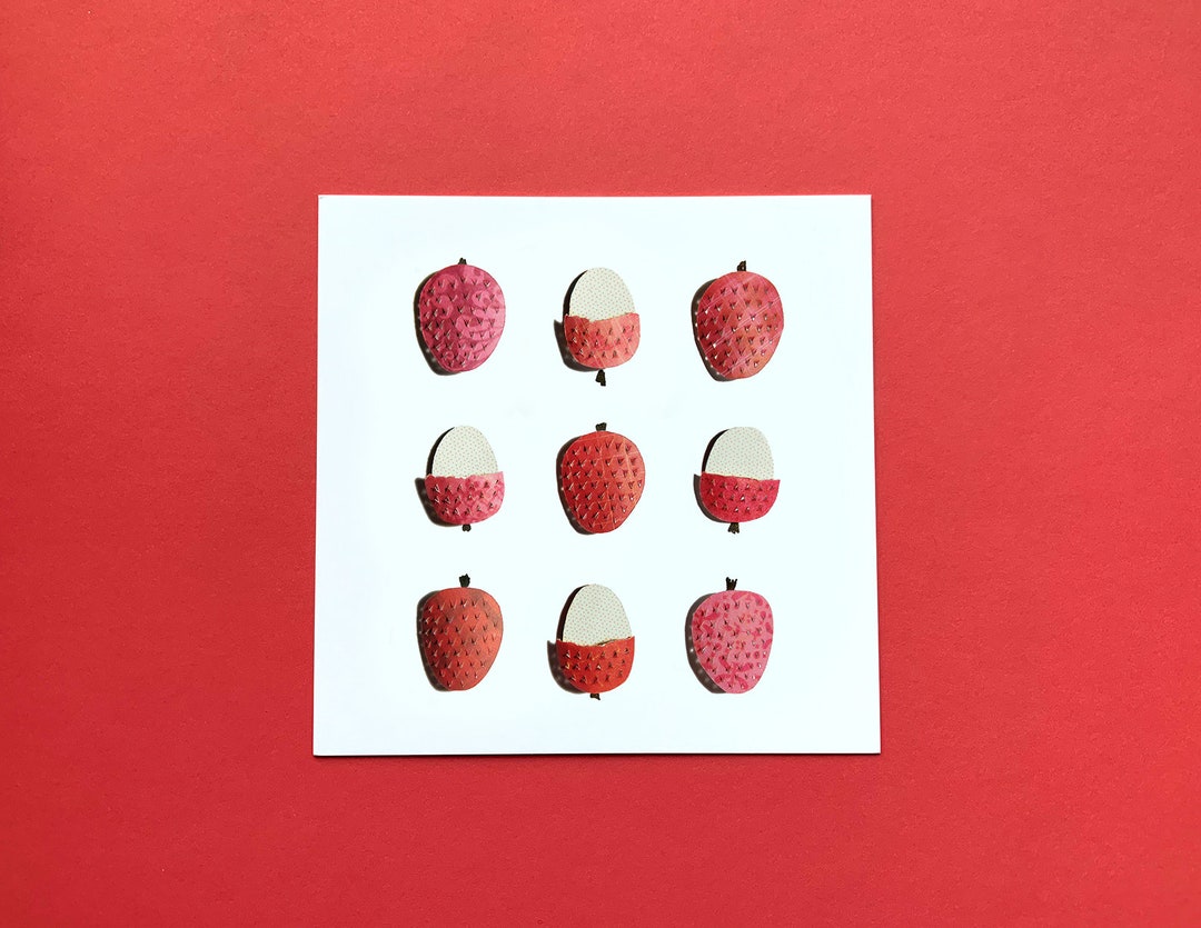 Paper Lychee - Print - Etsy