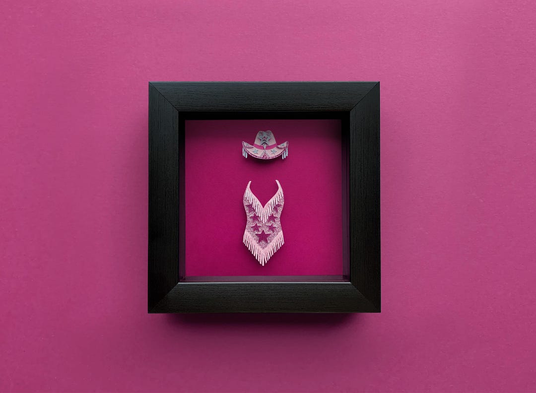 Paper Outfit FRAMED - Etsy