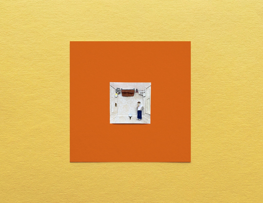 Album Cover Papercut - Print - Etsy