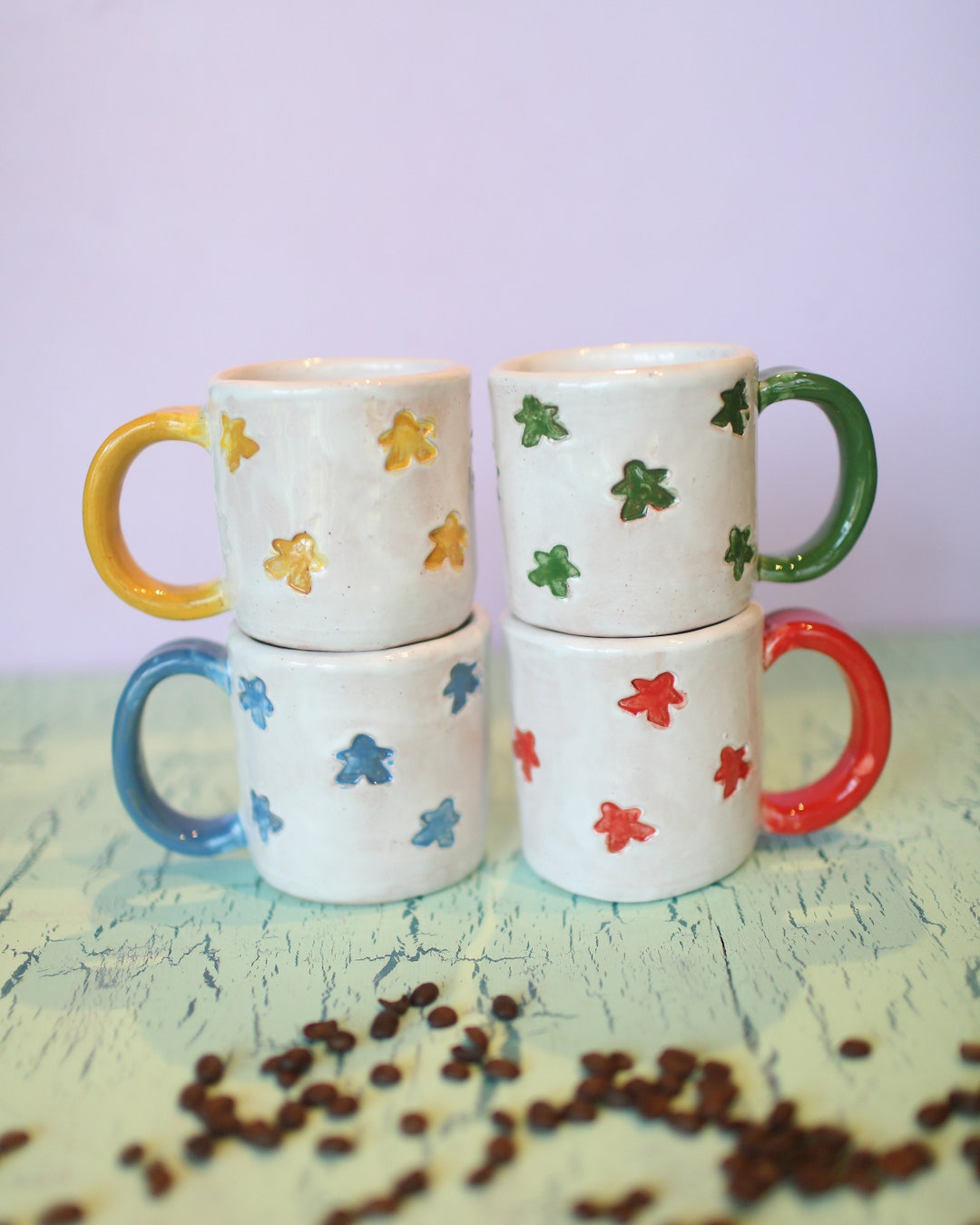 Meeple Mugs- Handmade Ceramic Mug- Gaming Mug - Etsy Canada