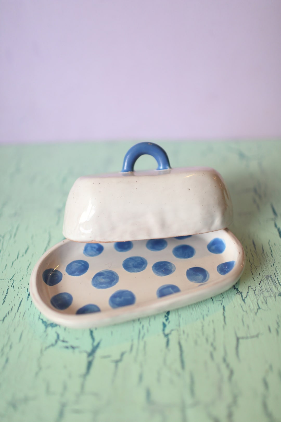 Ceramic Butter Dish- Choose You Color Butter Dish- Handmade Butter Dish ...