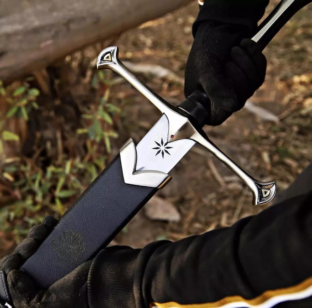 Handmade King Elessar Longsword Replica, Fantasy Sword, Handcrafted ...