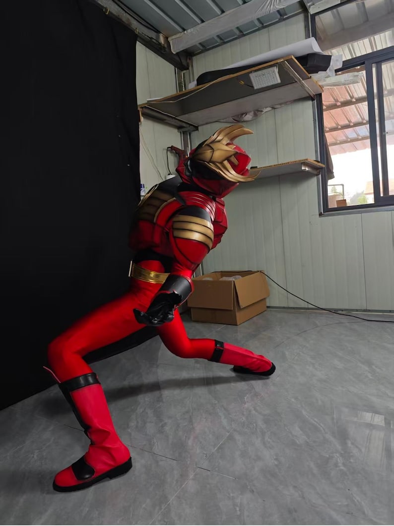 Super Sentai Lion Caesar Armor Set – Custom Handmade Cosplay Suit | Tokusatsu Costume Prop - Etsy