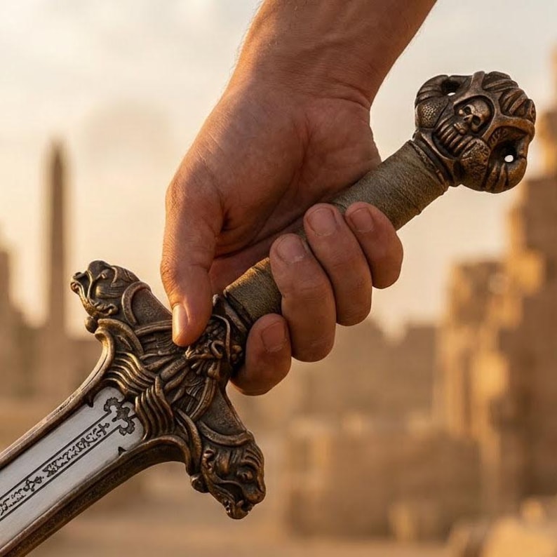 Custom Handmade Conan Replica Sword | Albion Barbarian Sword | Fantasy ...